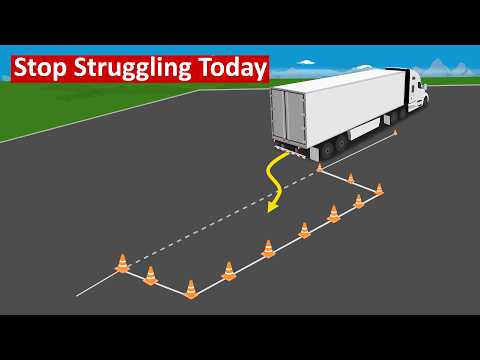How to Parallel Park a Tractor-Trailer | Step-by-Step Tutorial