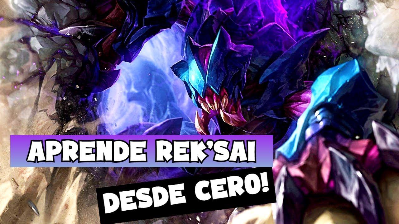 GUIA DE REK'SAI S12 | COMO JUGAR REK'SAI JUNGLA | HABILIDADES, RUNAS ...