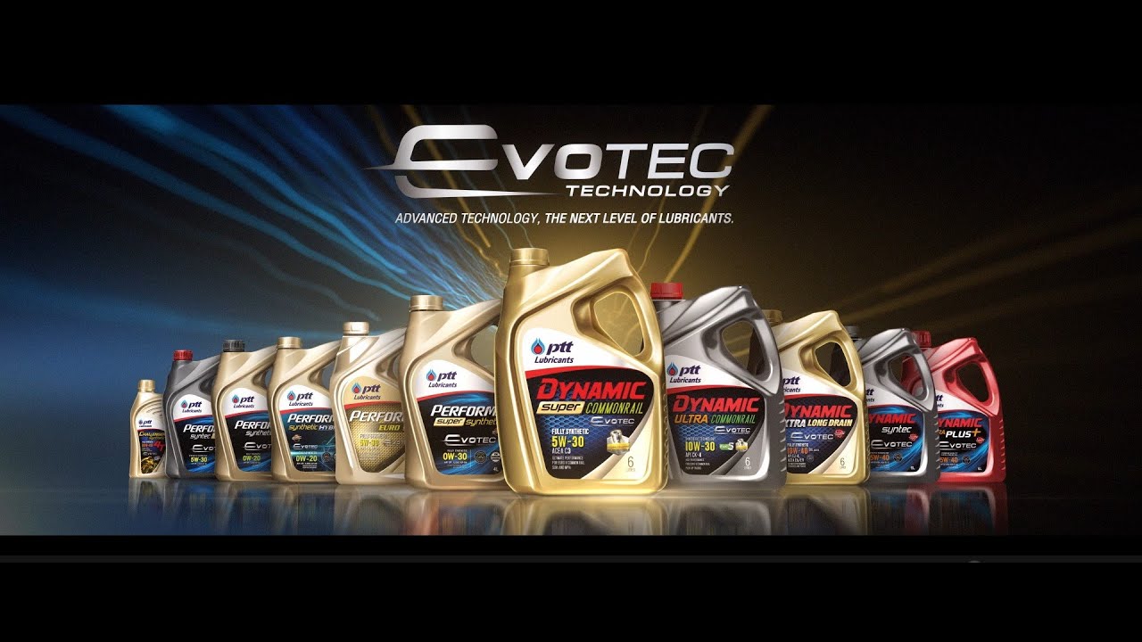 Evotec Technology from PTT Lubricants - YouTube