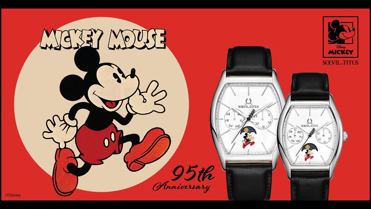 Solvil et Titus x “Mickey Mouse 95th Anniversary” Limited Edition ...