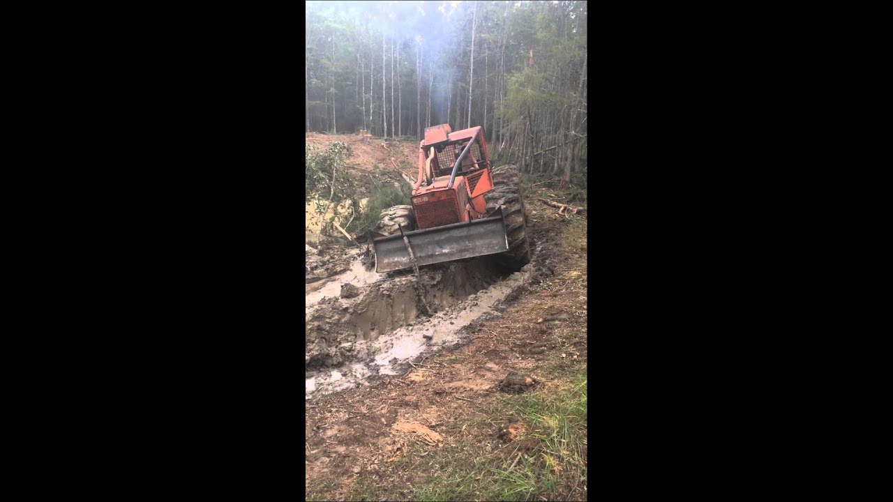 Timberjack 240E Skidder - YouTube
