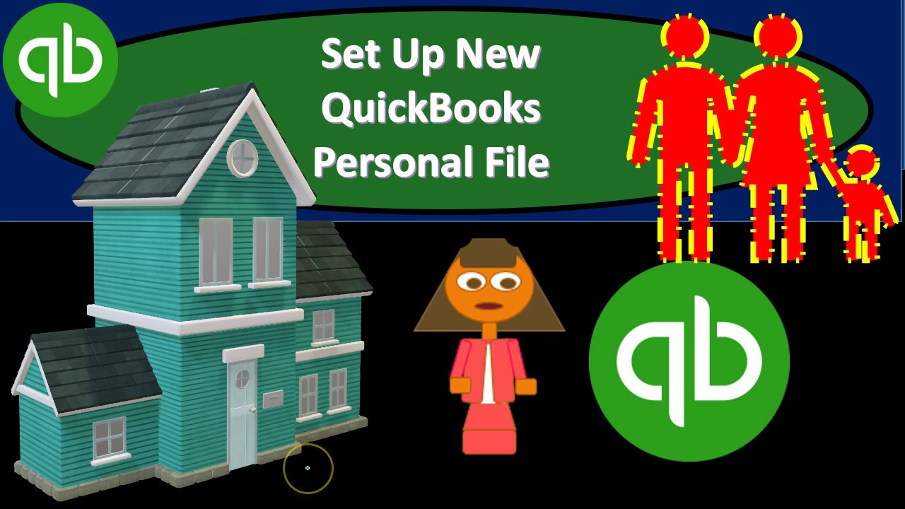 QuickBook - Set Up New QuickBooks Personal File - YouTube