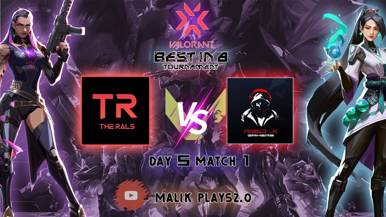 Valorant Tournament Team REDX vs Team Rals Officials - YouTube