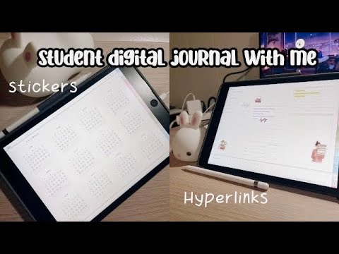 STUDENT DIGITAL JOURNAL Overview ~ goodnotes hyperlinks, layout, and ...