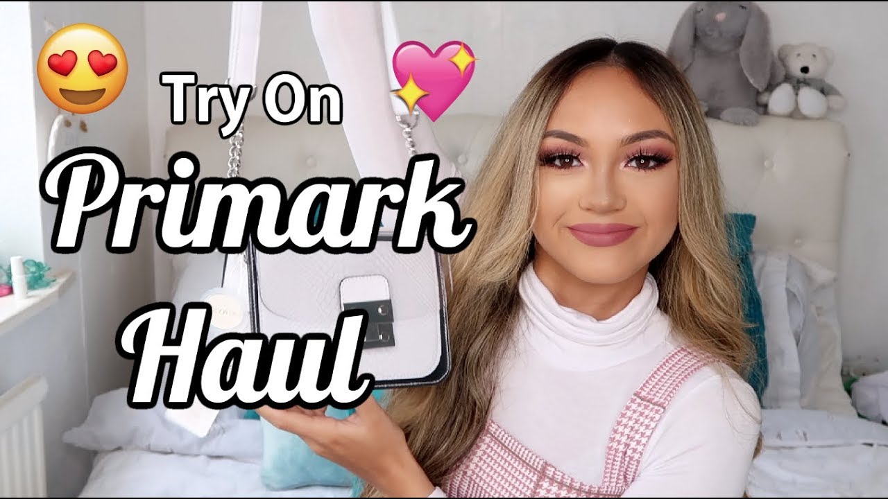 TRY ON PRIMARK HAUL! - YouTube