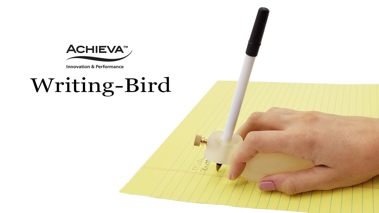 Achieva™ Writing-Bird™ Handwriting Aid - YouTube