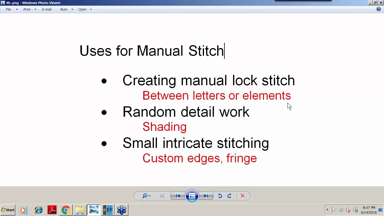 DIME Perfect Embroidery Pro Manual Labor - YouTube