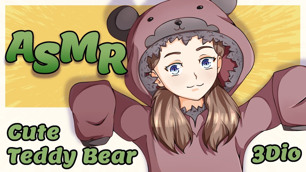 【ASMR】Cute Cuddly Teddy Bear Girl Helps You Sleep 🧸 | Roleplay - YouTube