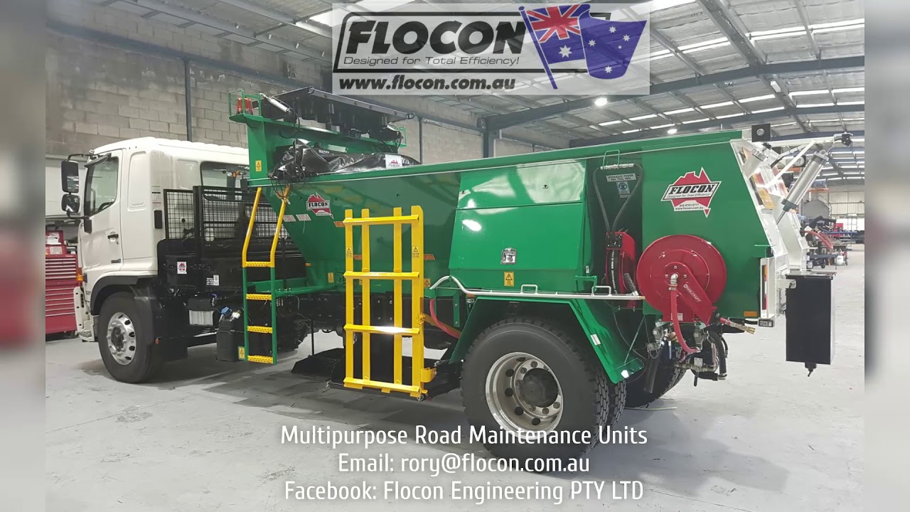 Flocon Multipurpose Road Maintenance Units - YouTube