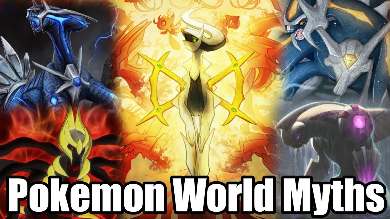 Pokemon World Myths | Arceus & Creation Trio myths | Hindi | Toon Clash ...
