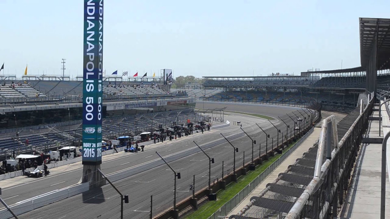 Indianapolis 500 - Start Of Opening Day Practice (Paddock Penthouse ...
