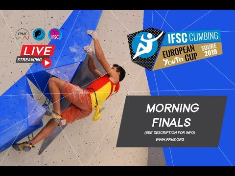 IFSC Bouldering Morning Finals - European Youth Cup - Soure (POR) 2019 ...