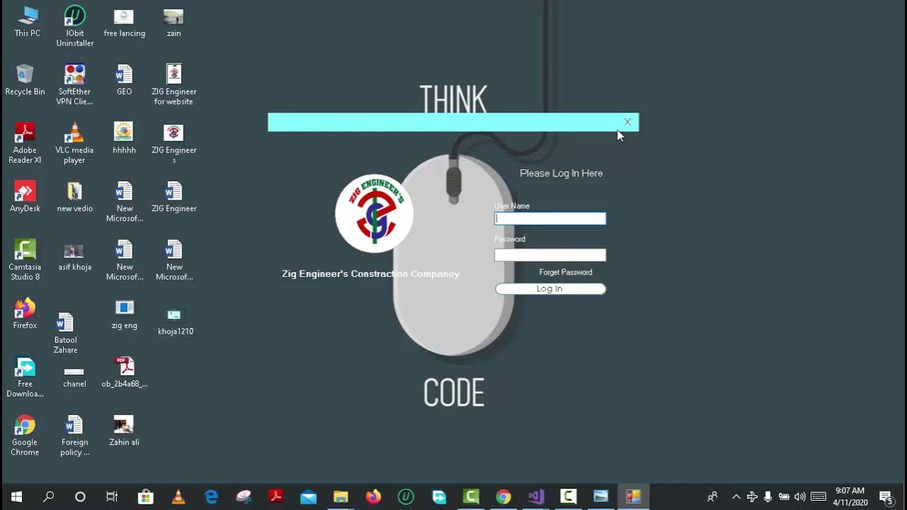 C# :- How to Create a Fully Transparent Background log In Win form ...