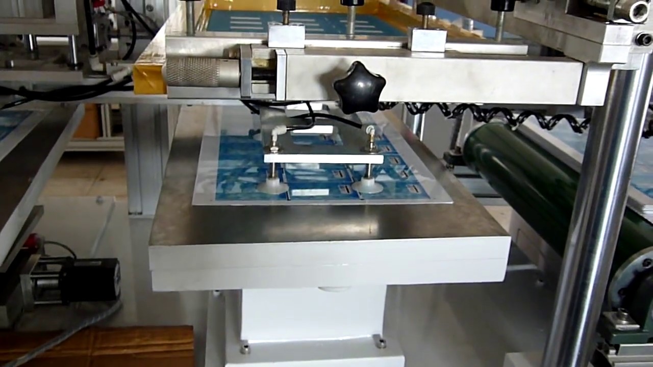 auto silk screen machine,auto silk screen printer,8 color automatic ...