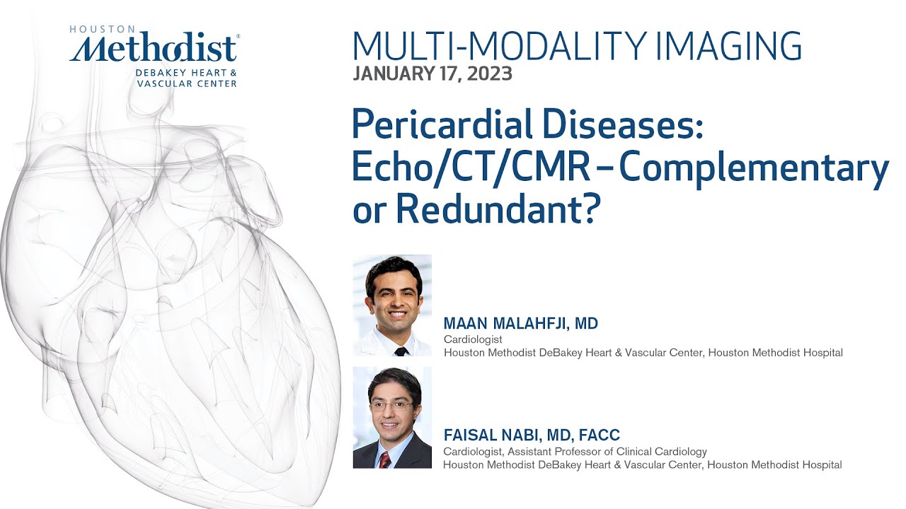 1.17.2023 MULTIMODALITY CONFERENCE: Maan Malahfji, MD & Faisal Nabi, MD ...