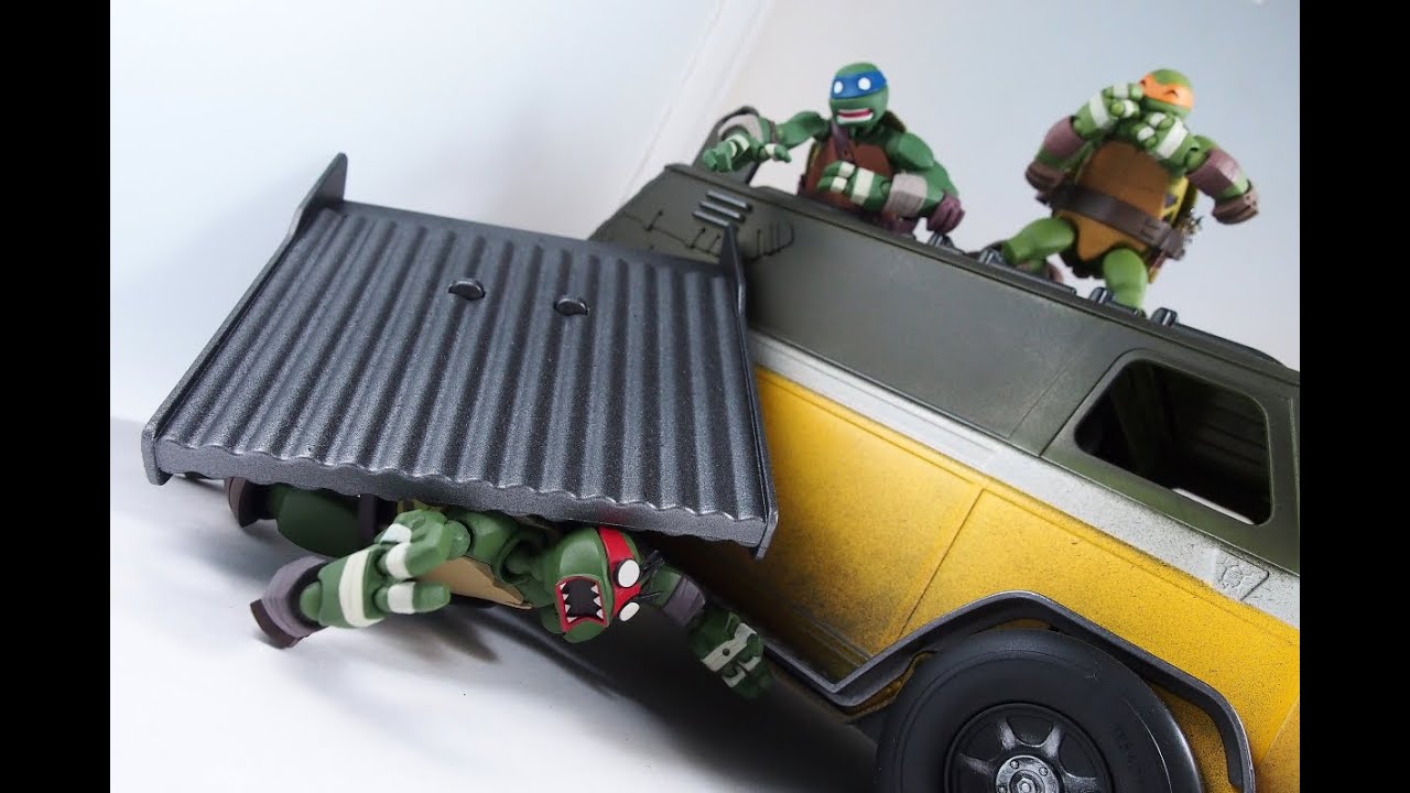 Customizing Tutorial Repainting TMNT 2015 Party Wagon Video Review ...