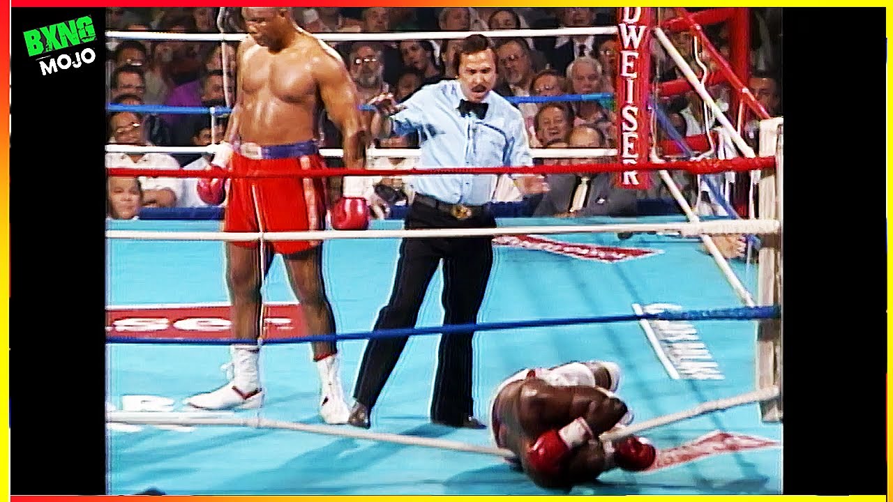 George Foreman (USA) vs Dwight Muhammad Qawi (USA) - KNOCKOUT, Boxing ...