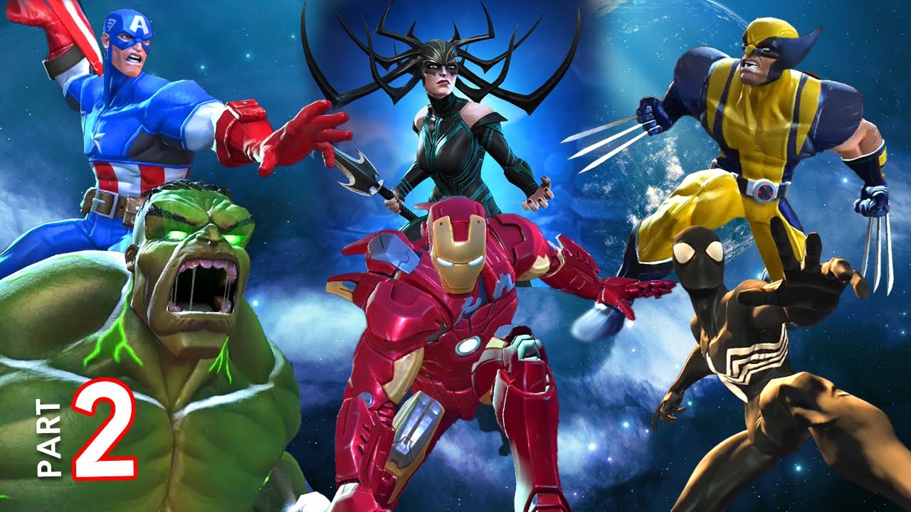MARVEL CONTEST OF CHAMPIONS, ALL ULTIMATE ATTACKS & WIN POSES ...