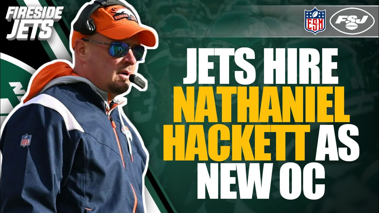 Jets hire Nathaniel Hackett to be their OC! - YouTube