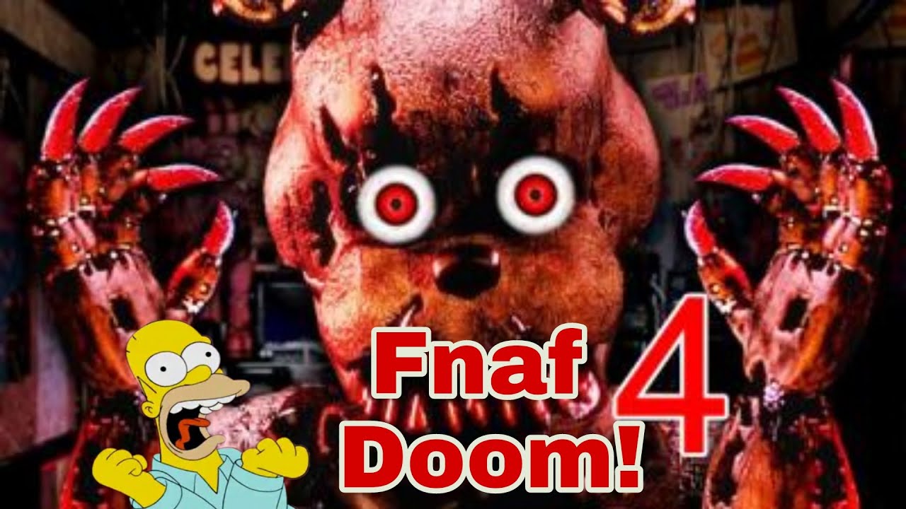 FNAF 4 DOOM - PROVANDO QUE NÃO TENHO MEDO! MEU DEUS !!! - YouTube
