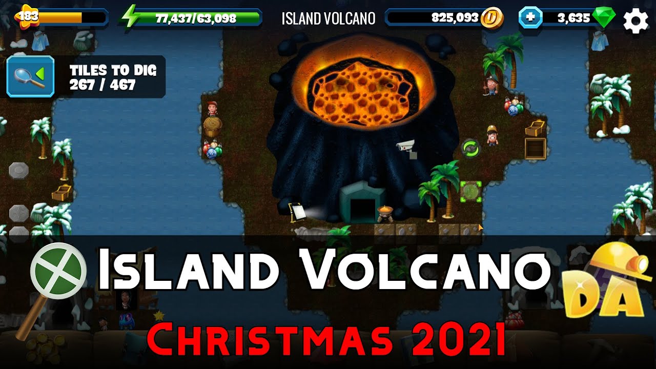 Island Volcano | #14 Christmas 2021 | Diggy's Adventure - YouTube