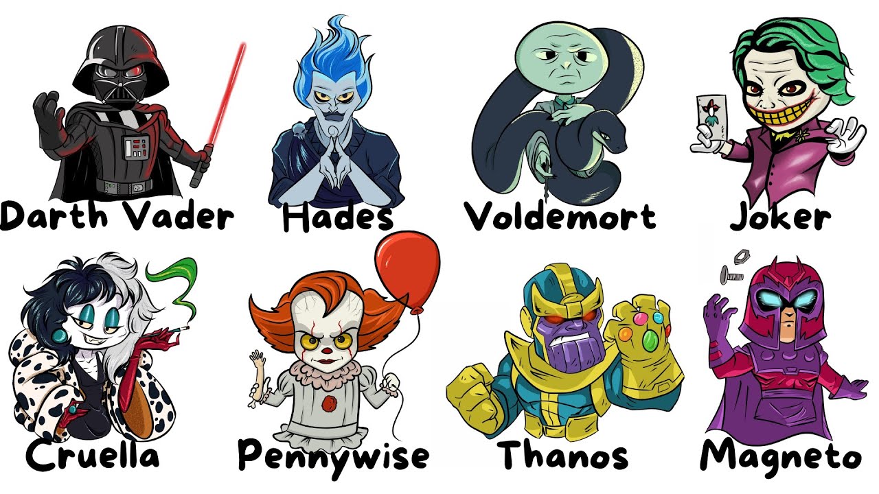 Every VILLAIN Explained in 8 Minutes. - YouTube