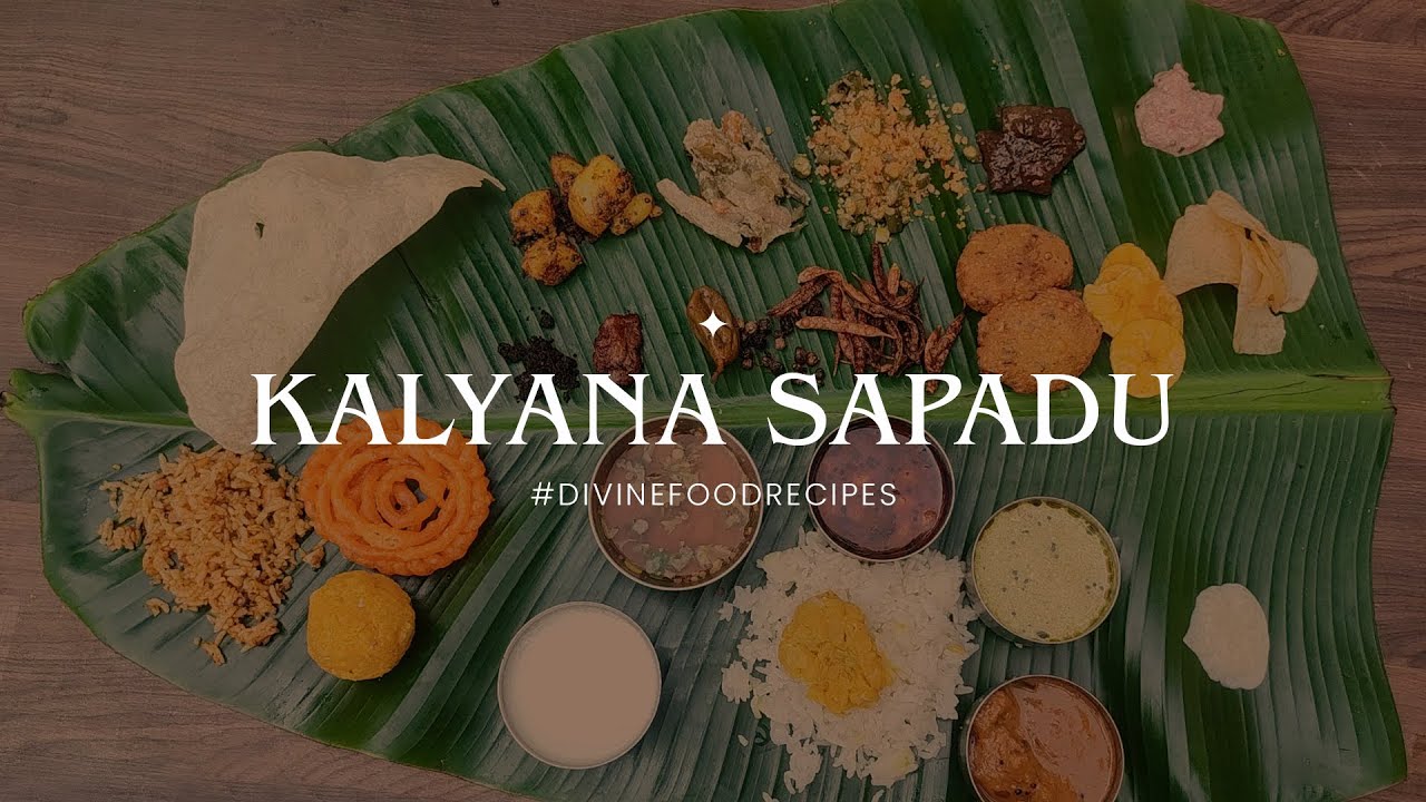 KALYANA SAAPADU I VAIKASI VISAKAM PRASADAM - YouTube