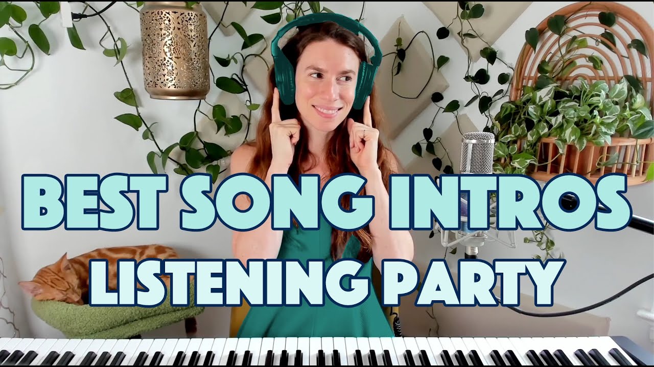 BEST SONG INTROS listening party 🎧 - YouTube