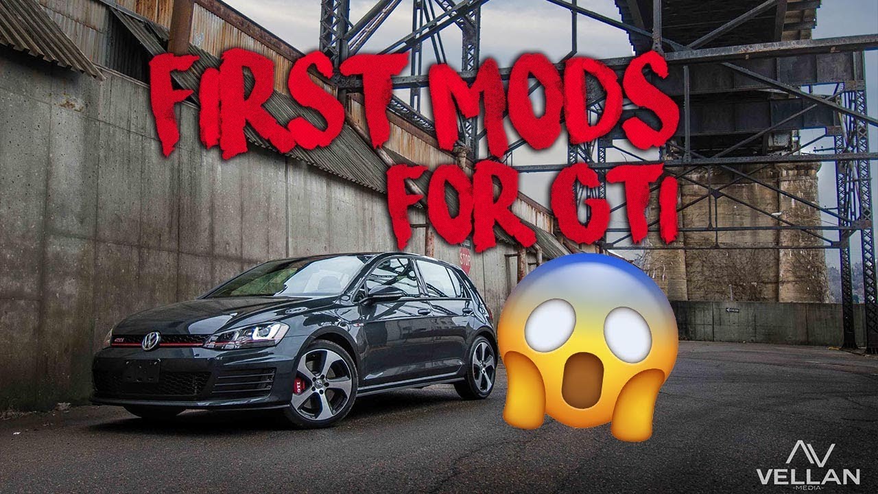My First Mods to My GTI - YouTube