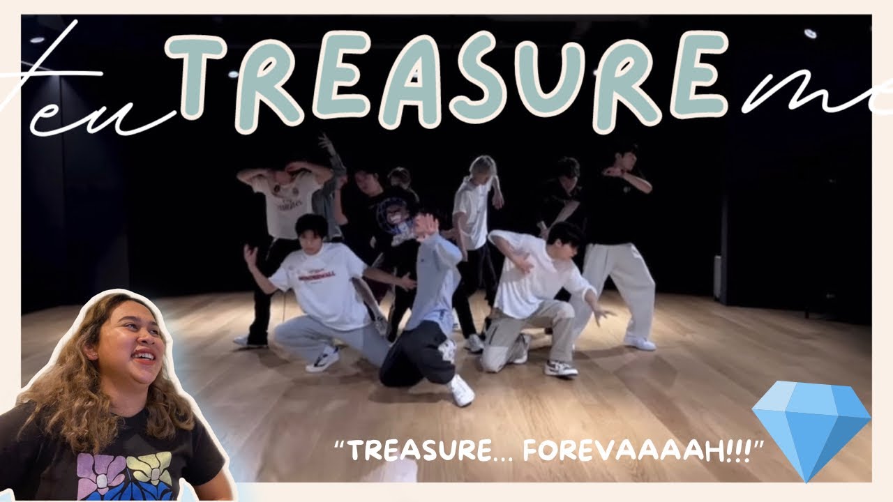 Reaction to TREASURE ‘Hello’ dance practice video | so cool… so fun… so TREASURE 💎😎😊💎 - YouTube