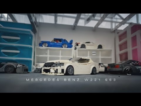 LEGO MERCEDES BENZ W221 S63 MOC - YouTube