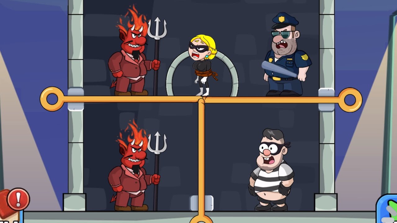 Prison Pin Rescue - All Levels Gameplay Pull Him Out ( Levels 1908 ...