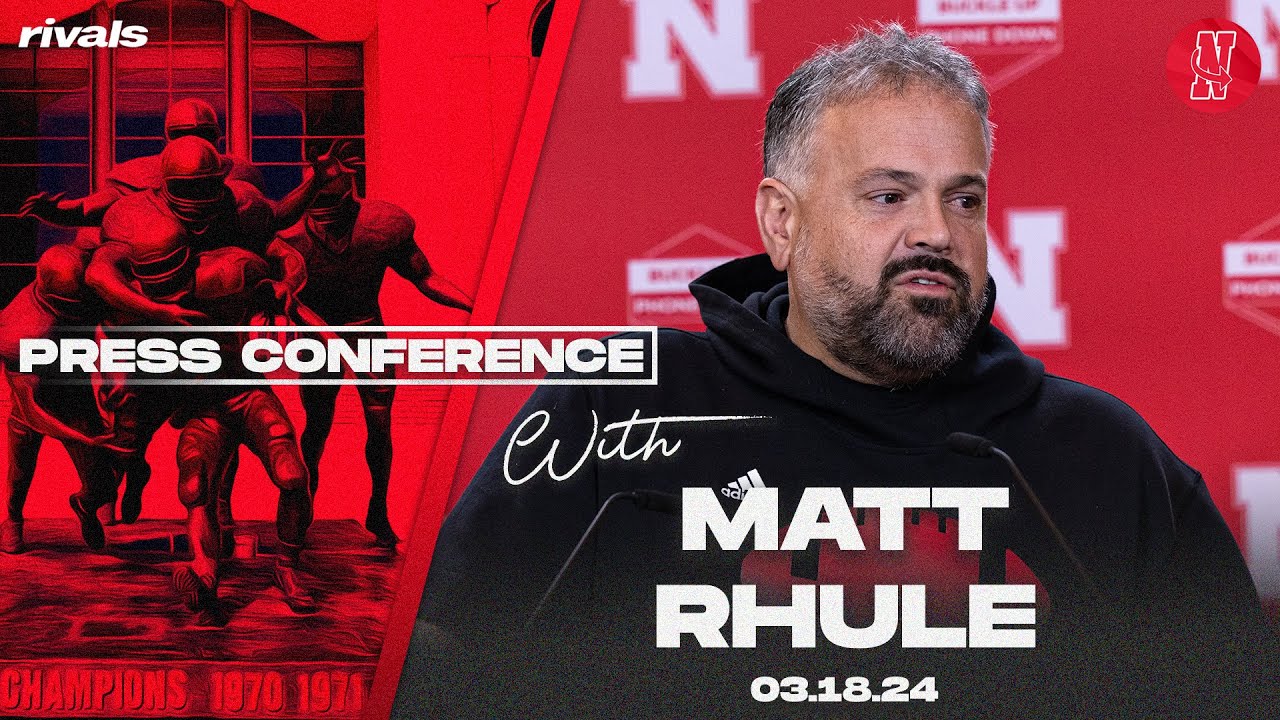 Nebraska Football: Matt Rhule discusses Trev Alberts’ departure ...