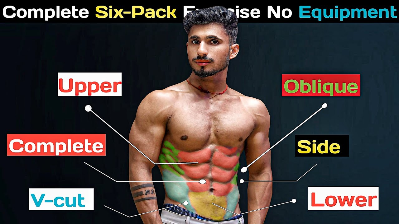 Get COMPLETE Six-Pack Abs in 2 Week no Equipment | At Gym/Home ...
