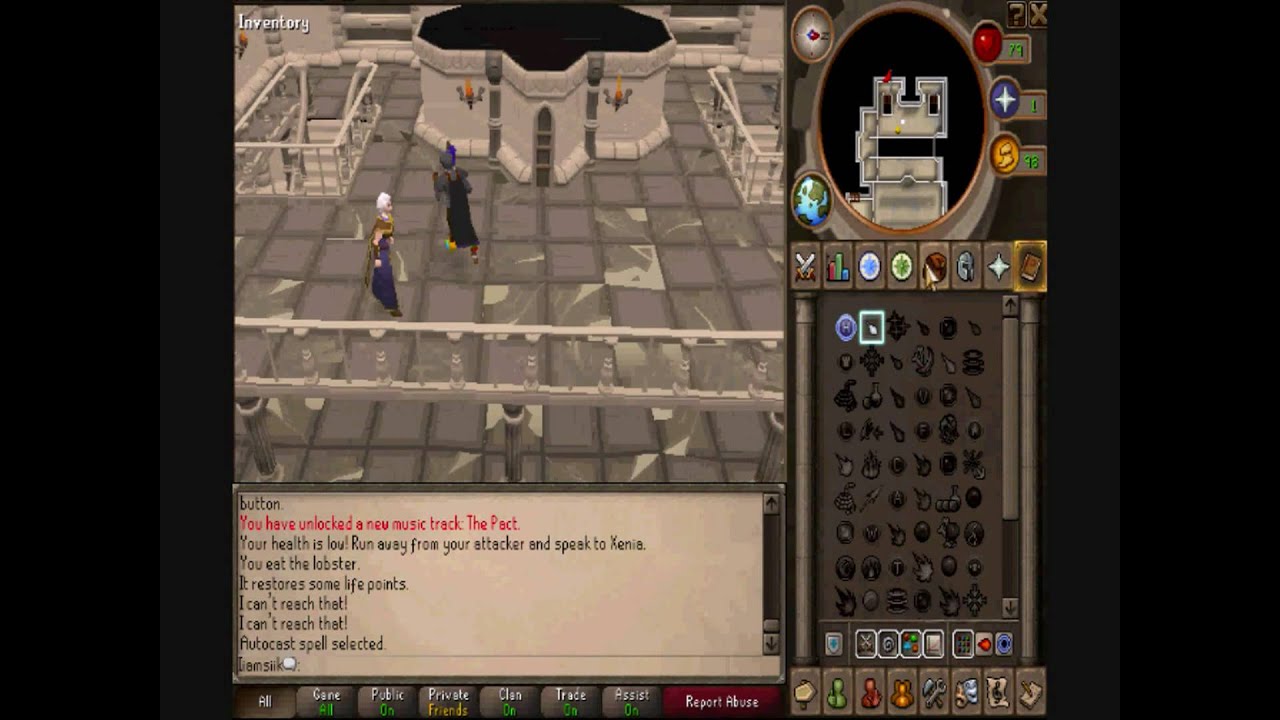 Runescape - How to complete The blood pact quest - YouTube