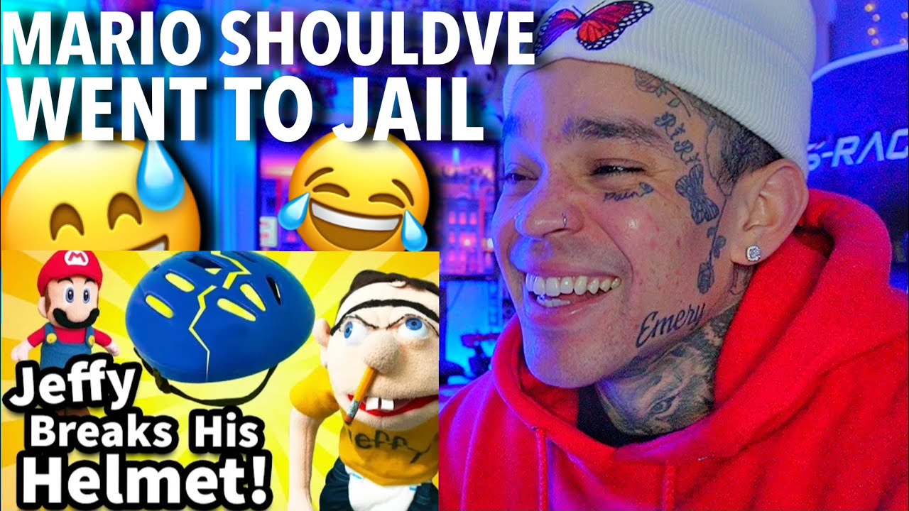 SML Movie: Jeffy Breaks His Helmet [reaction] - YouTube
