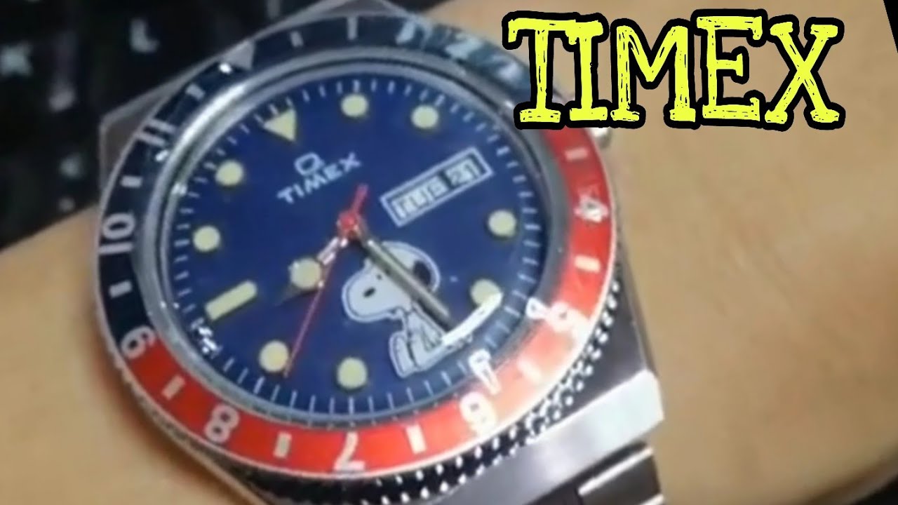 Timex Q Reissue 1979 Blue Dial Men Watch - TW2T80700 - YouTube