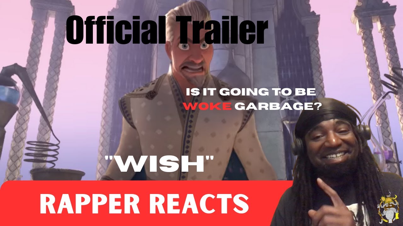 Rapper Reacts to Wish | Official Trailer | Is it Woke? - YouTube