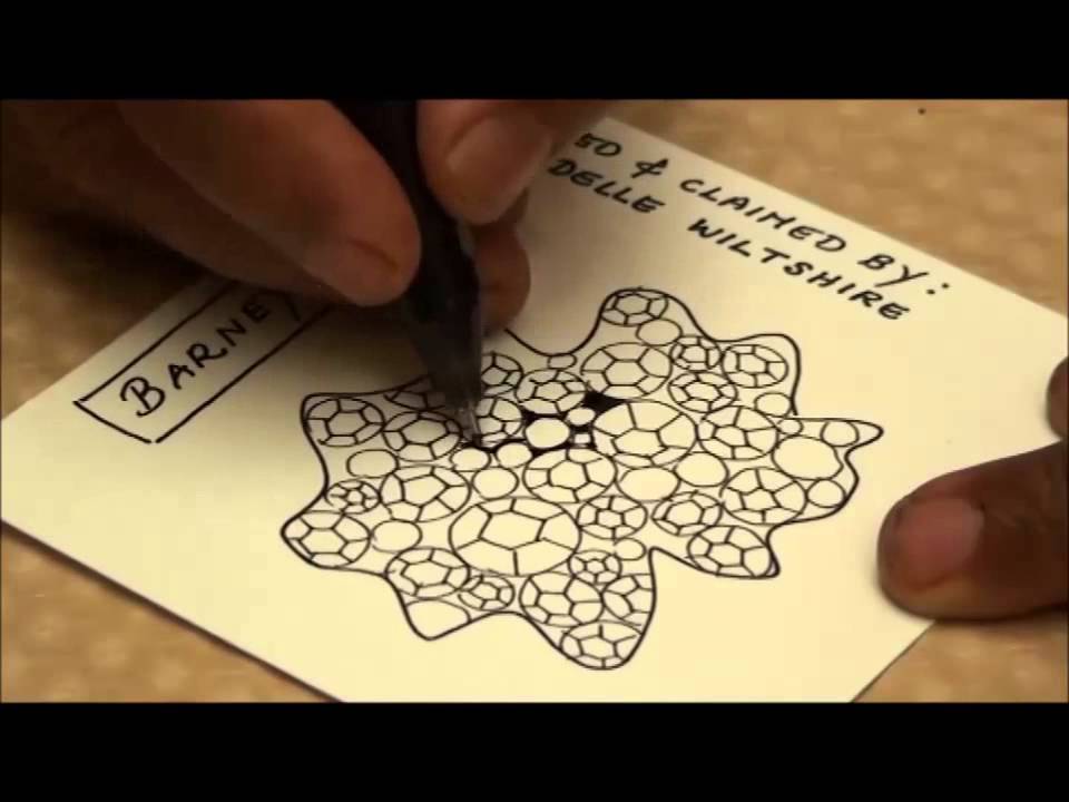 ABC of Zentangle B video - YouTube