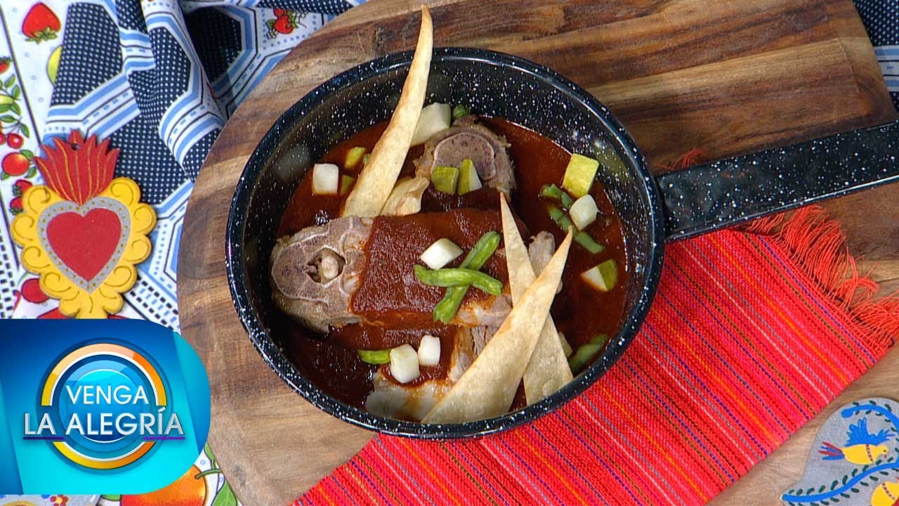 Aprende a preparar un delicioso Espinazo en adobo de chile ancho ...