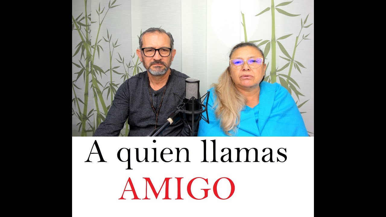 A QUIEN LLAMAS AMIGO 1017 Juan 15,9-17 RAFAEL ANIBAL CORTES Y MONICA ...