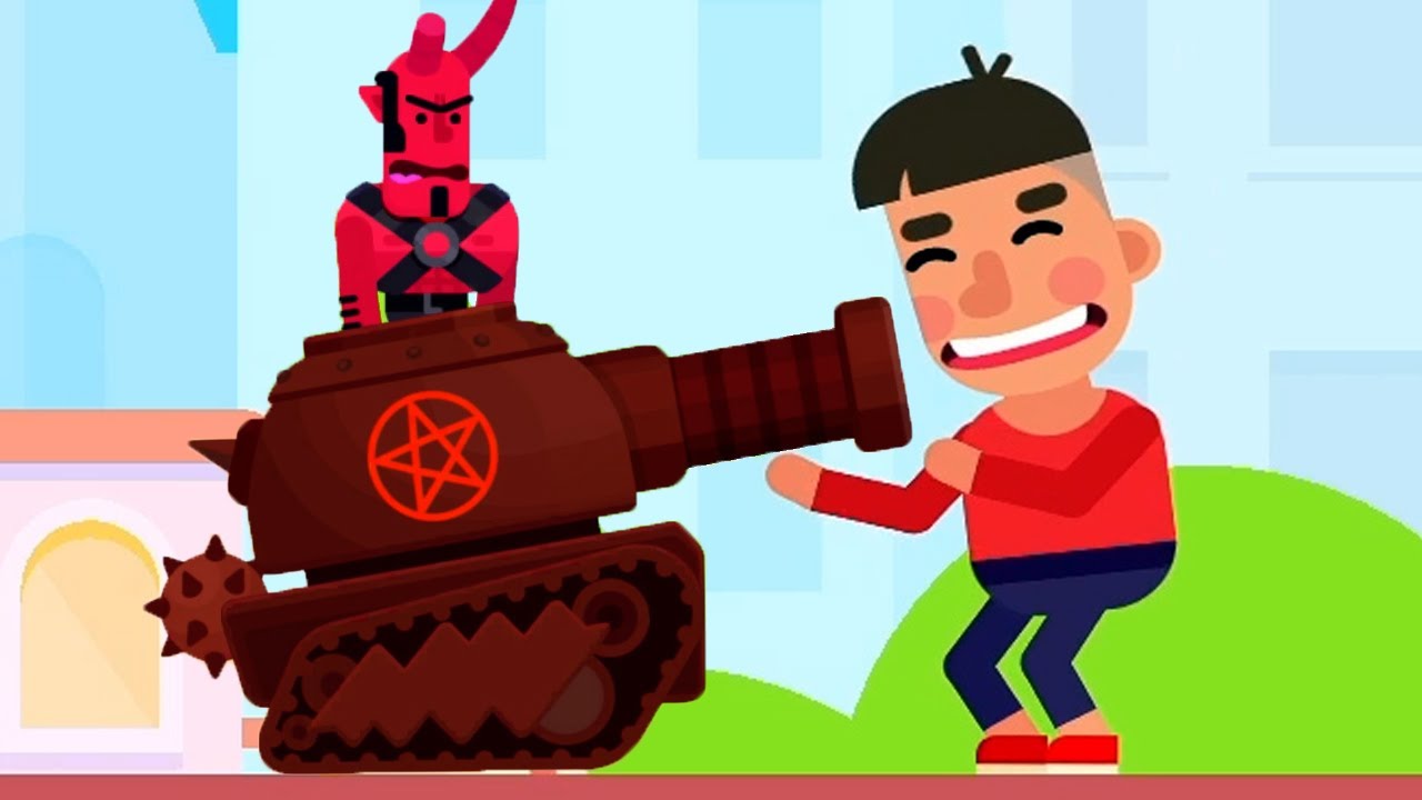 Bowmasters New Update Characters - Devil Bronze Tournament Gameplay ...