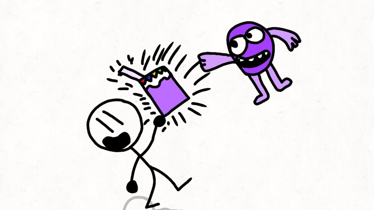 StickMan Try’s The GrimaceMilk Shake - YouTube