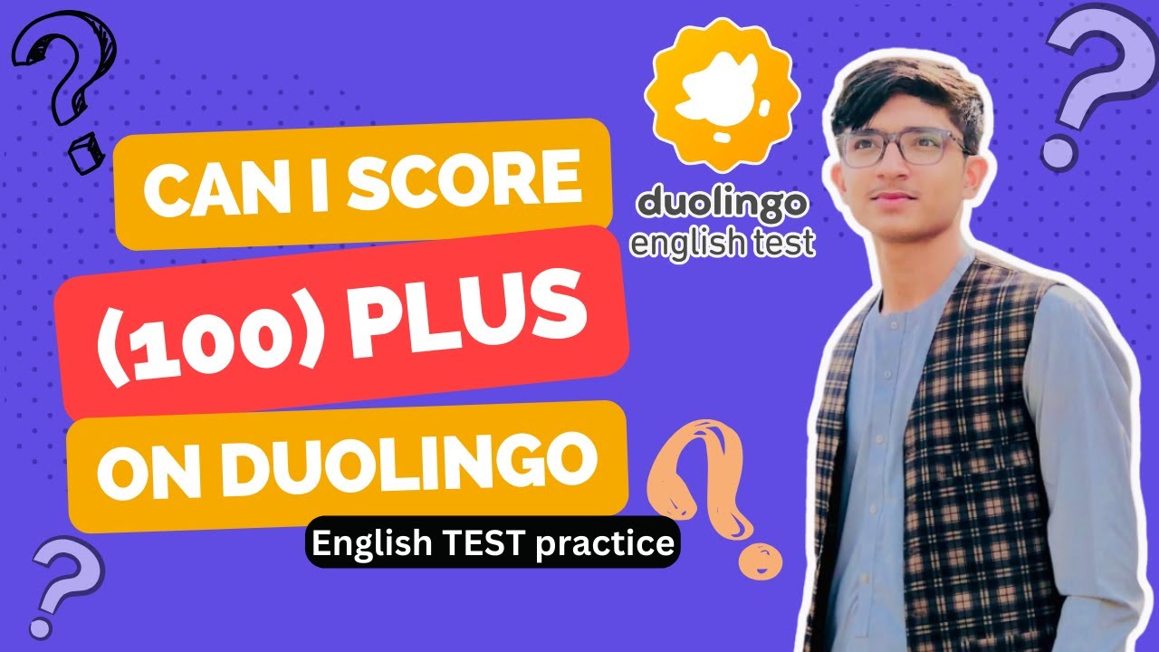 Can I score 100+ on the Duolingo English test practice? - YouTube