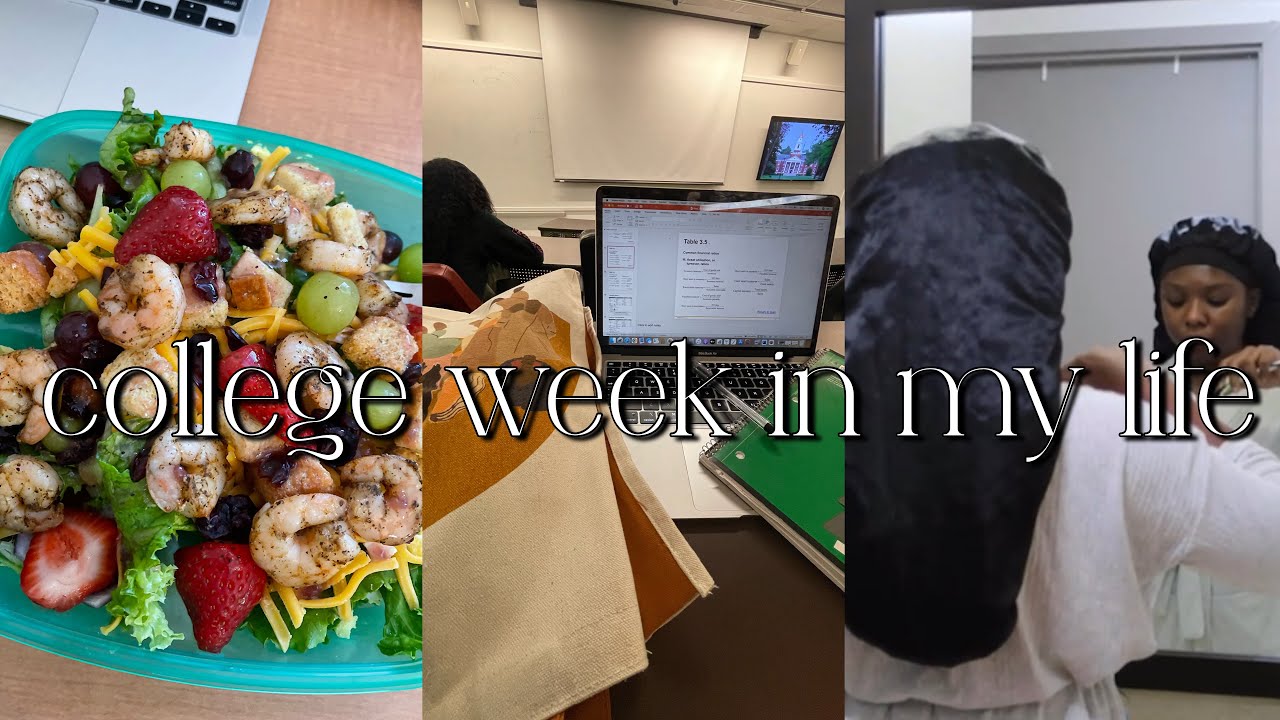 productive college week in my life | catching up, cooking, assignments ...
