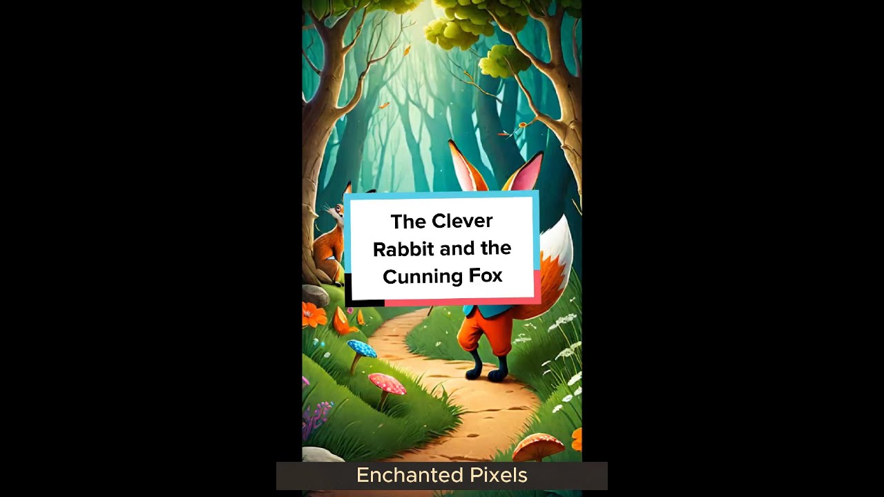 The Clever Rabbit and the Cunning Fox | Classic Fable Story for Kids ...