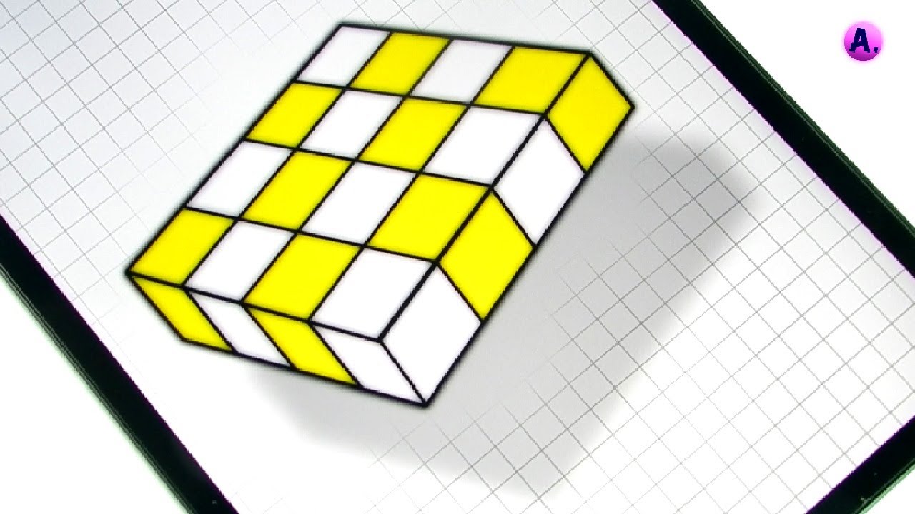 How to Draw 3D Floating chess Illusion Art In Procreate |3d Art Trick ...