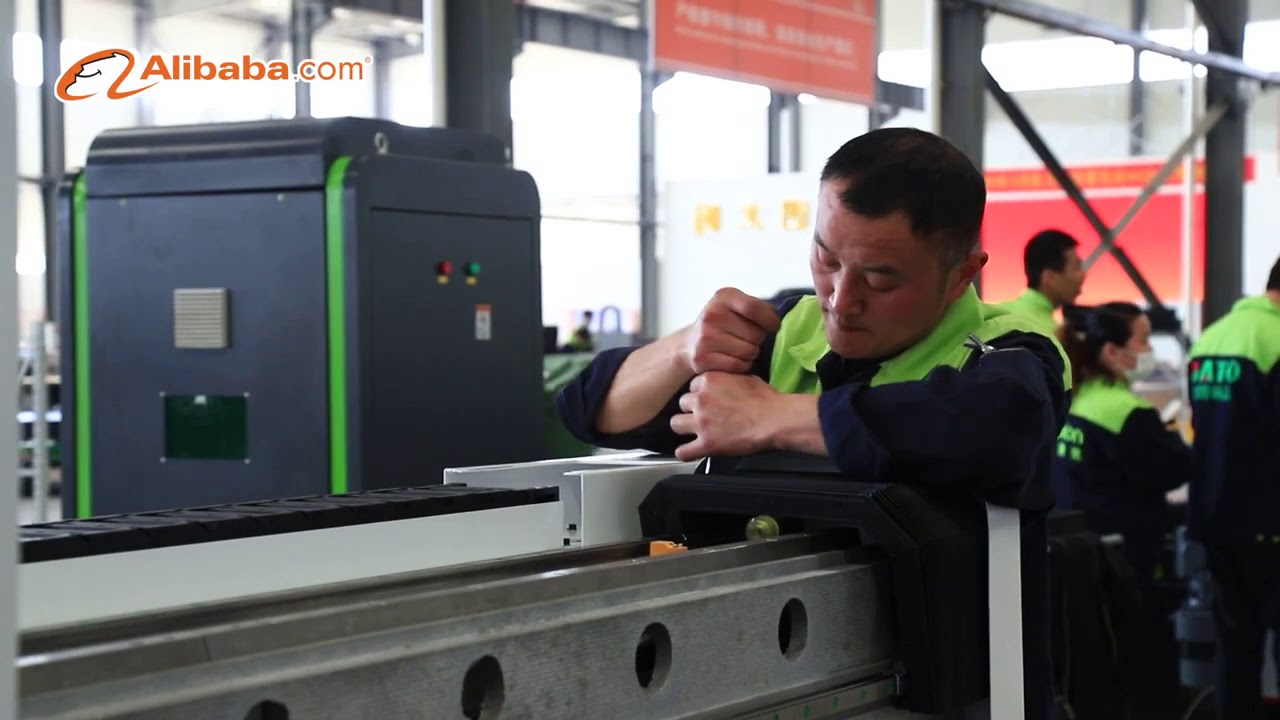 Leapion fiber laser factory and introduction video - YouTube