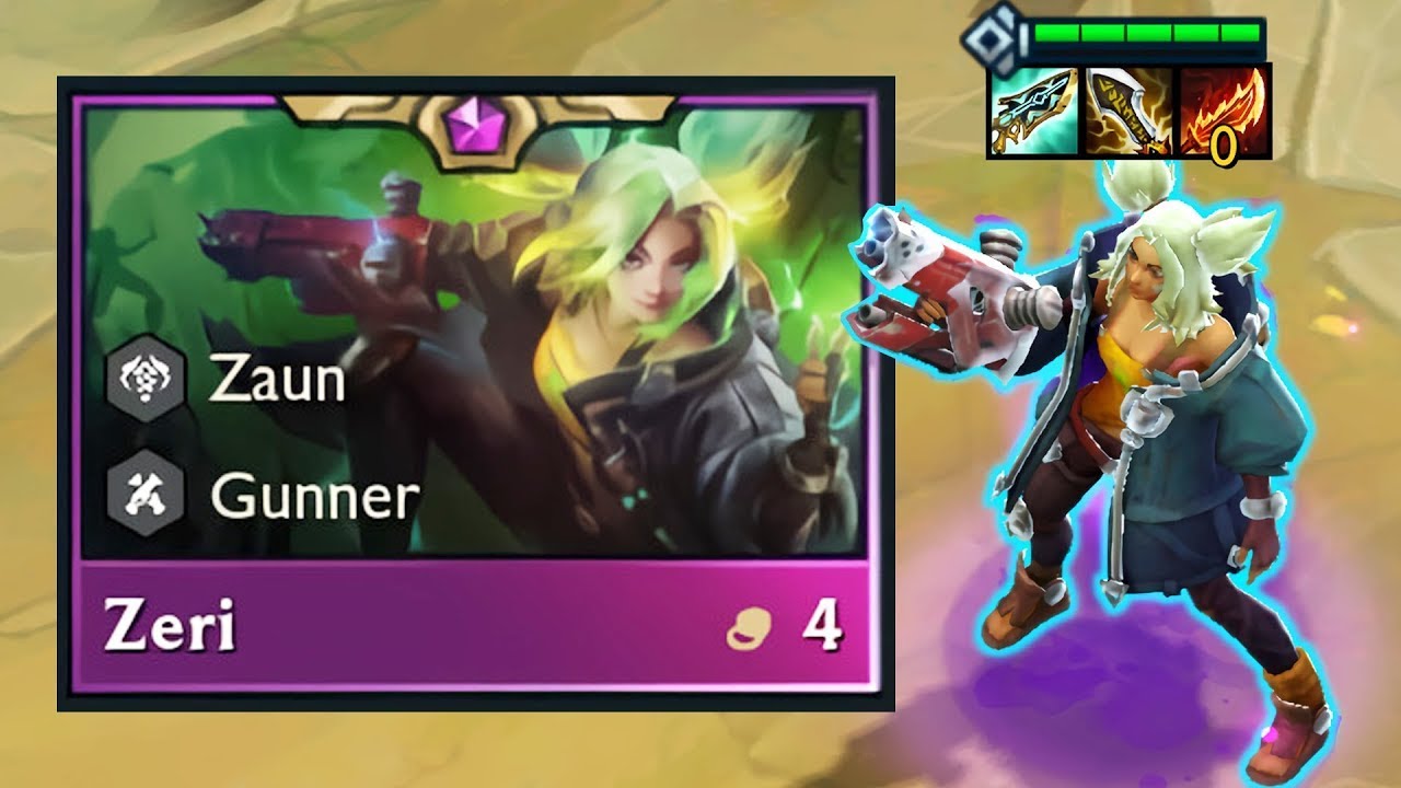 TFT Mobile Mùa 9 Đội Hình Zeri Bắn Tỉa Siêu Mạnh - Zeri 3 Sao Quá Mạnh ...