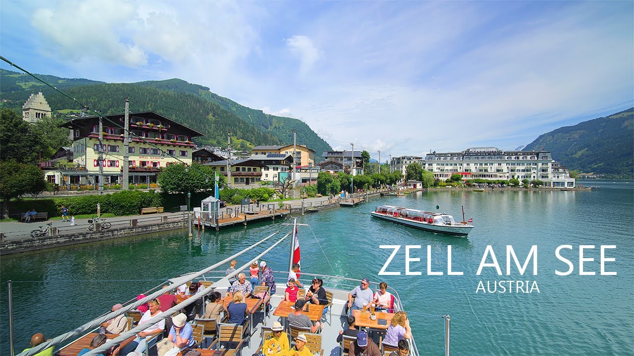 ZELL AM SEE AUSTRIA 🇦🇹 - The Most Beautiful Scenic Boat Tour In ...